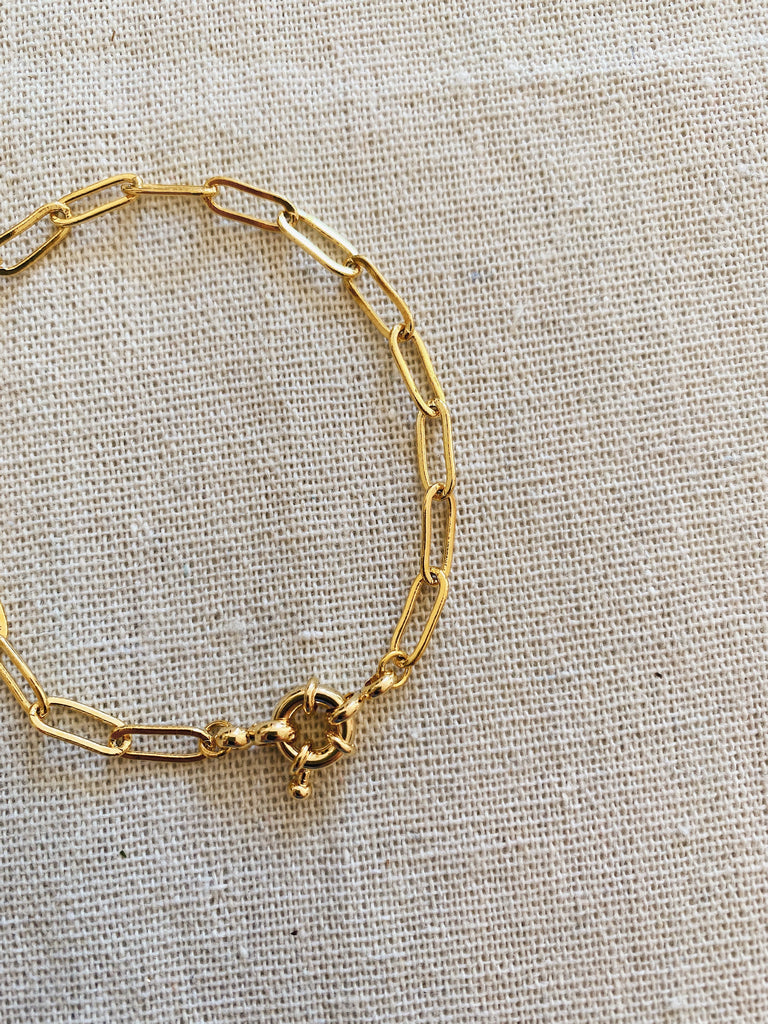 NAUTICAL CLASP CHAIN BRACELET | Shop Trendy and Contemporary Clothing ...