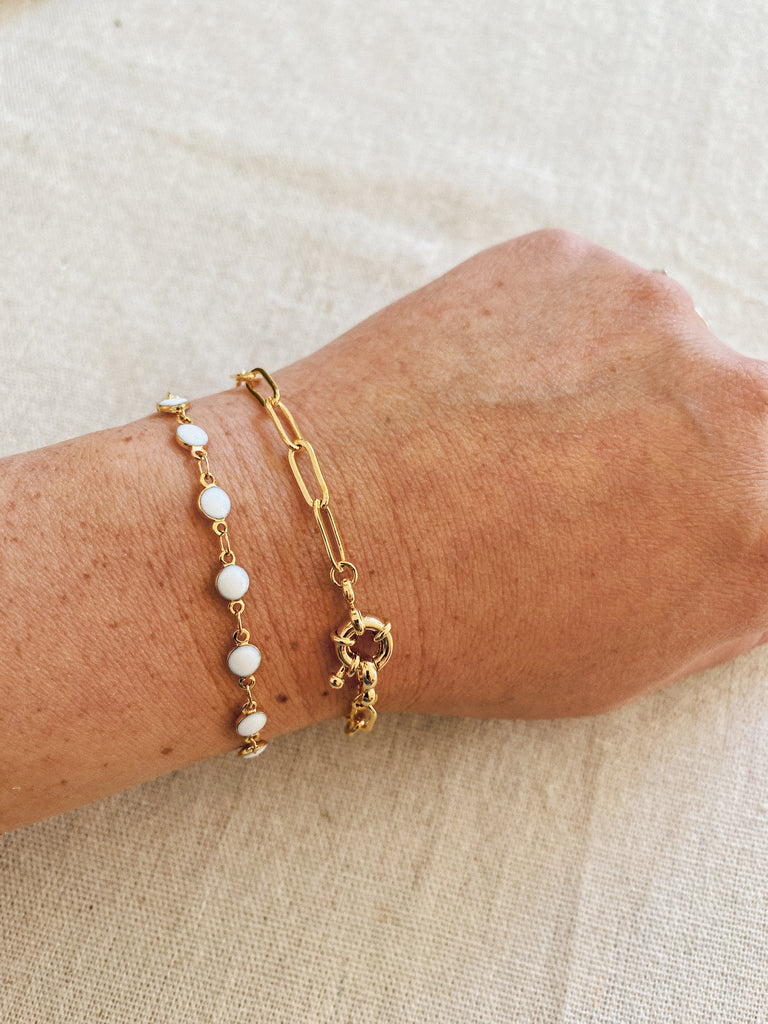 NAUTICAL CLASP CHAIN BRACELET | Shop Trendy and Contemporary Clothing ...